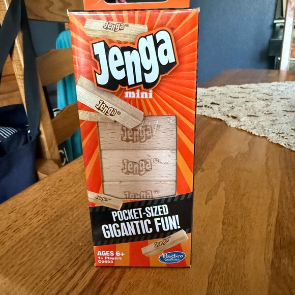 Hasbro | Other | Hasbro Jenga Mini Game | Poshmark
